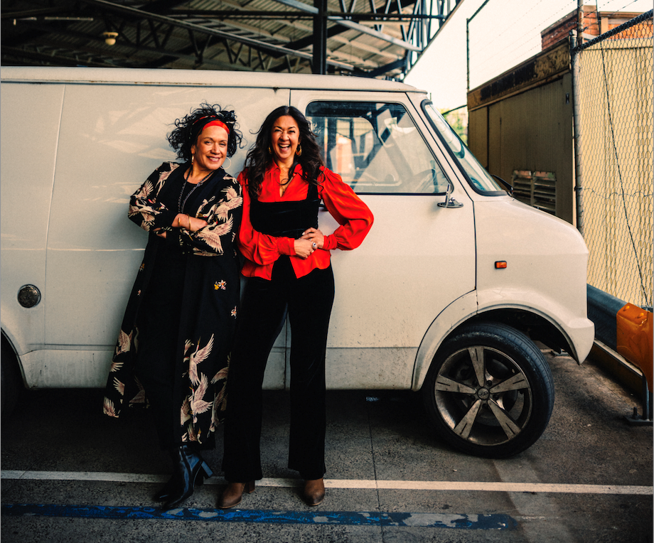 Vika and Linda on tour | Midland Express