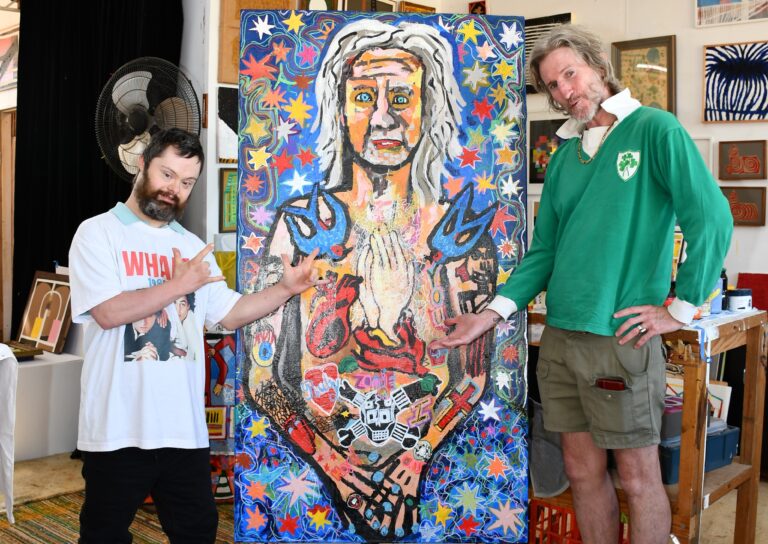 An artist, a rockstar and the Archibald | Midland Express